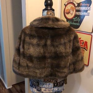 Vintage Fur Cape | Jackets & Coats | Vintage Fur Cape | Poshmark